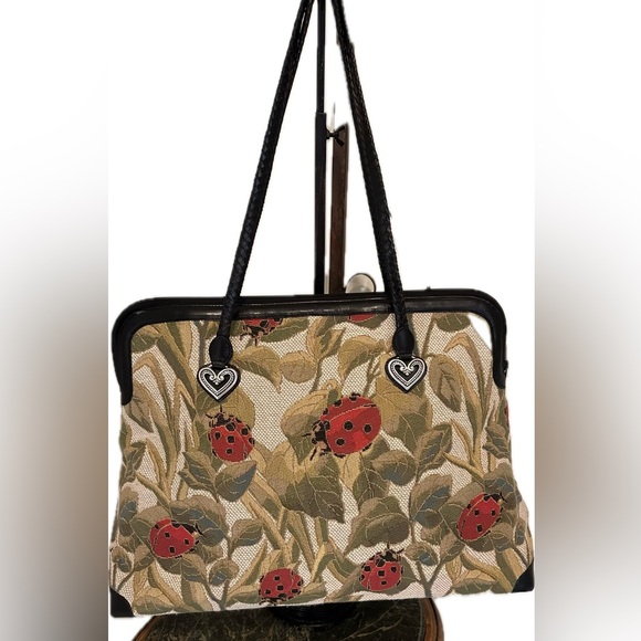 Brighton | Bags | Vintage Brighton Ladybug Alyssa Tapestry ...